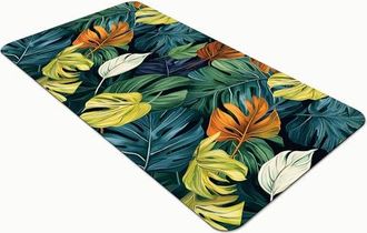 Comart Küchenteppich Austin - Wasserdicht - rutschfest - schmutzabweisend - maschinenwaschbar - Läufer aus Polyester - für Flur und Küche - Made in Italy - T