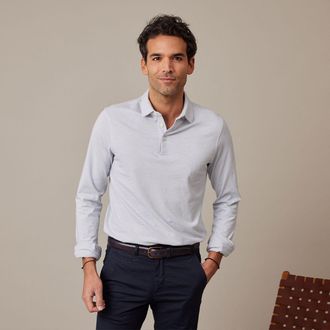Bexley Aiden - Polo homme bleu clair