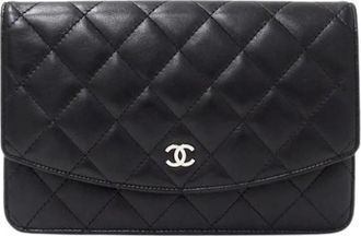 Chanel Portefeuille Long (bi-pli) Pre-owned - Femme - Pre-owned - Noir - Taille: ONE Size
