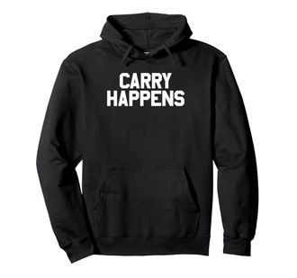 The Salty Veteran Carry Happens: Waffenrechte, 2. Zusatzartikel, verschleiern Pullover Hoodie
