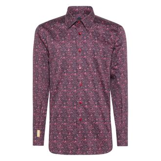Billionaire Boys Club Silver Cut LS Crest - - Shirts - Herren - Mehrfarbig - XS