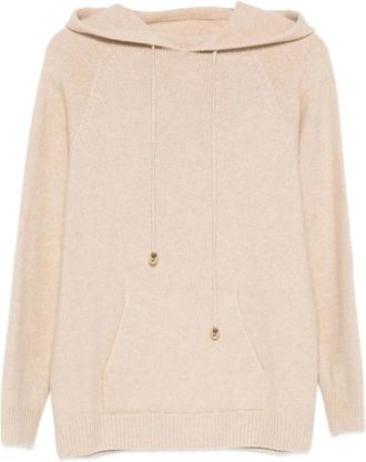 Fabiana Filippi Femme, Pulls, Beige, Taille: 36 FR Platinum Sweat &agrave; capuche