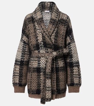 Brunello Cucinelli Wickel-Cardigan mit Pailletten