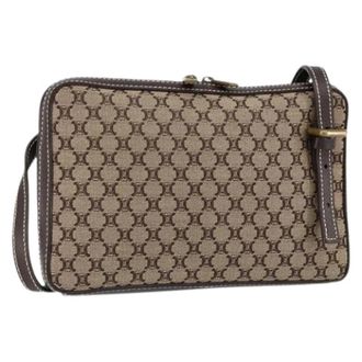 Celine Pre-owned Canvas Crossbody Bag - - Pre-owned - Damen - Beige - ONE SIZE