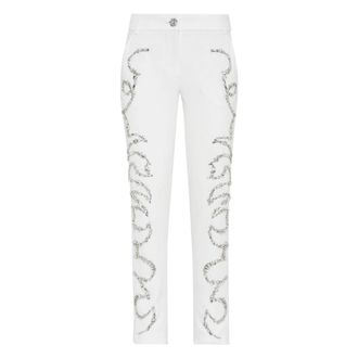 Philipp Plein Cady Hosen - - Trousers - Damen - Wei&szlig; - XS