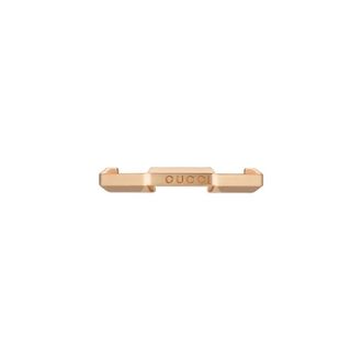 Gucci Link to Love Ring aus 18 kt Ros&eacute;gold - - Accessories - Damen - Gelb - 53 MM