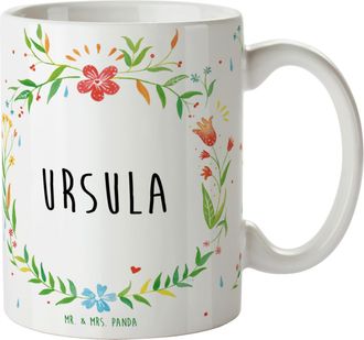 Mr. & Mrs. Panda Tasse Ursula - Geschenk, Kaffeetassen, Keramiktasse, Teebecher, Tasse bedrucken