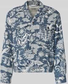 Scotch & Soda Jacke im Allover-Look mit Reverskragen