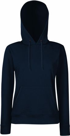 Fruit Of The Loom Damen Kapuzenpullover Classic, Blau (Deepnavy Az), L