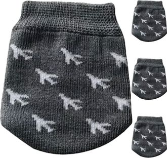 Artibetter 4 St&uuml;ck M&ouml;belschutzpads aus Robustem Baumwollmaterial f&uuml;r Stuhl und Tischbeine 12-30cm rutschfeste Stuhlbeinmanschetten mit Ger&auml;uschreduzierendem Desi