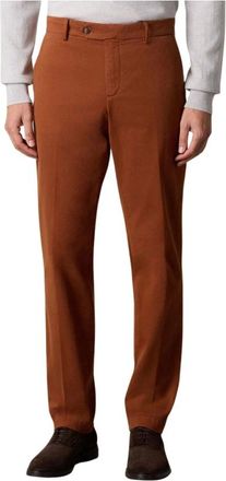 Brooks Brothers Homme, Pantalons, Orange, Taille: W44 Chino en coton extensible microtwill coupe regular