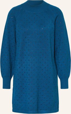 Phase Eight Strickkleid Tala Mit Schmucksteinen blau