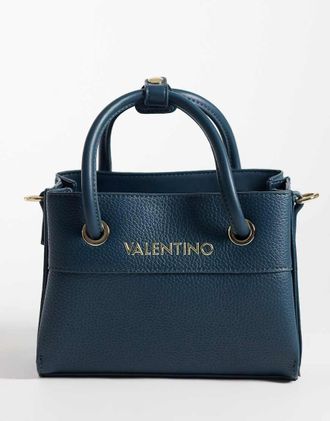 Valentino Alexia - Sac bandouli&egrave;re &agrave; poign&eacute;e - Bleu sarcelle fonc&eacute;