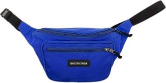 Balenciaga Sac banane Explorer Pre-owned - Femme - Pre-owned - Bleu - Taille: ONE Size