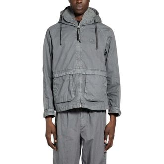 C.P. Company 50 Fili Wax Explorer Jacke - - Jackets - Herren - Grau - S
