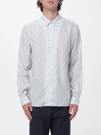 Paul Smith Chemise florale slim fit en lyocell avec col fran&ccedil;ais