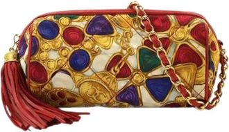 Chanel Sac bandouli&egrave;re vintage doccasion - Femme - Pre-owned - Multicolore - Taille: ONE Size