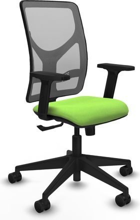 Piqueras y Crespo PC-Schreibtischstuhl mit 2D-Armlehnen, h&ouml;henverstellbare Lendenwirbelst&uuml;tze. Ausgestattet mit 3 Positionen und Schneidschaum. Mit Rollen von 65 mm Nyl