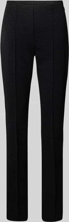 Marc Cain Stoffhose mit Label-Detail