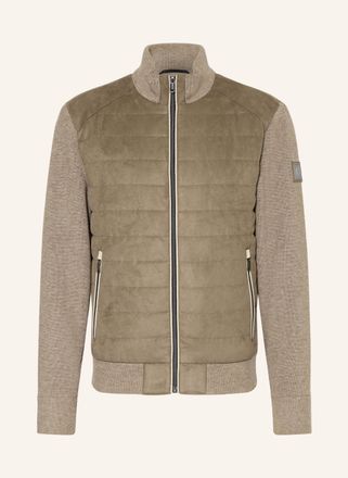 Milestone Blouson Msstanley Im Materialmix gruen