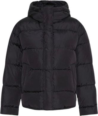 Max Mara Doudoune en taffetas technique d&eacute;perlant - Femme - Vestes - Noir - Taille: 40 FR