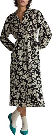 Benetton Damen Vestito 40igdv0c1 Kleid, Mehrfarbig, L