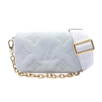 Louis Vuitton Pre-owned Wallet On Strap Leather Shoulder Bag - - Pre-owned - Damen - Blau - ONE SIZE