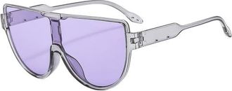 Generic Lunettes De Soleil Vacances For Hommes Plein Air For Femmes(Purple)