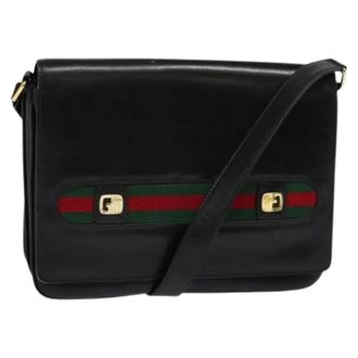 Gucci Pre-owned Sherry line Schultertasche - - Pre-owned - Damen - Schwarzk - ONE SIZE