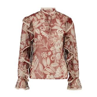 Oui Damen, Blusen & Hemden, Mehrfarbig, 2XLGr&ouml;&szlig;e