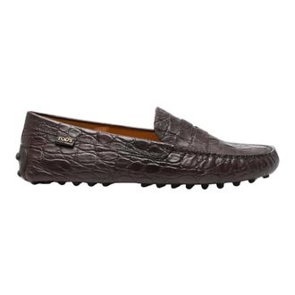 Tod's Femme, Chaussures, Brun, Taille: 37 1/2 EU Mocassins Gommino