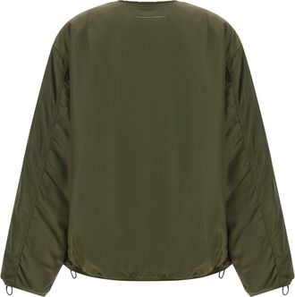 Maison Margiela Sculptural Hem Technical Jacket - Olive Green