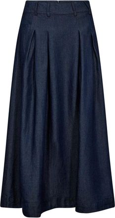 Co'Couture Femme, Jupes, Bleu, Taille: 40 FR Jupe Midi