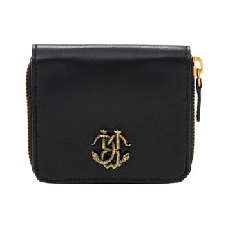Roberto Cavalli Schicke Zip-Around-Brieftasche - - Accessories - Damen - Schwarzk - ONE SIZE