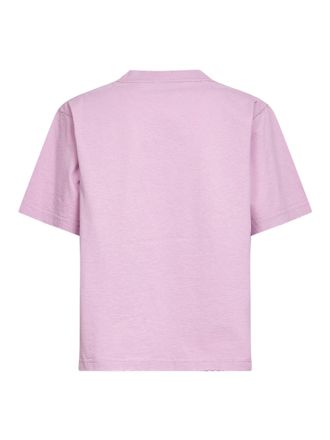Balenciaga Womens T-Shirt Sacr&eacute; Coeur Old Pink Cotton T-Shirts & Jerseys