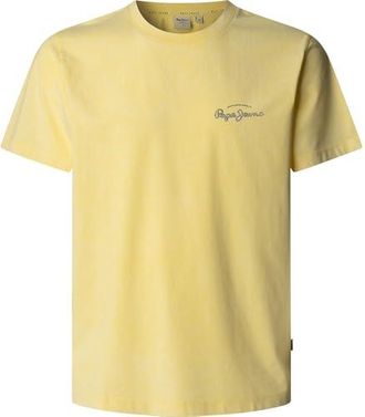 Pepe Jeans London Terell Tee T-Shirt, Jaune (Jaune Brillant), L Homme