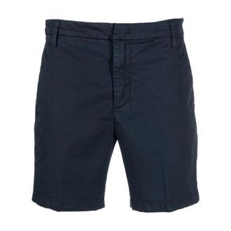 Dondup Blaue Baumwollshorts &Uuml;ber-Kniel&auml;nge - - Shorts - Herren - Blau - W30