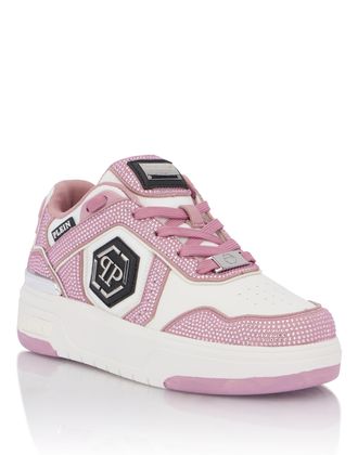 Philipp Plein Low-Top Sneakers Sk8R Strass