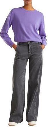 Benetton Maillot G/C M/L 1002d10bg Sweater, Aubergine, X-Large Femme