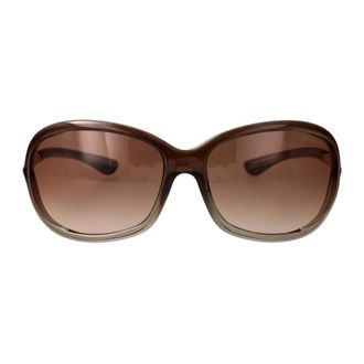 Tom Ford Femme, Accessoires, Brun, Taille: 61 MM Jennifer Lunettes de Soleil &Eacute;l&eacute;gantes pour Femmes