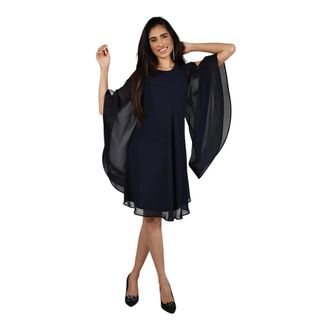 Frank Lyman Design Elegantes Marineblaues Kleid - - Dresses - Damen - Blau - S