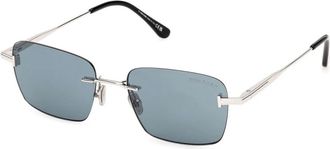 Tom Ford Lunettes de soleil Jake-02 - unisex - Accessoires - Gris - Taille: 54 MM