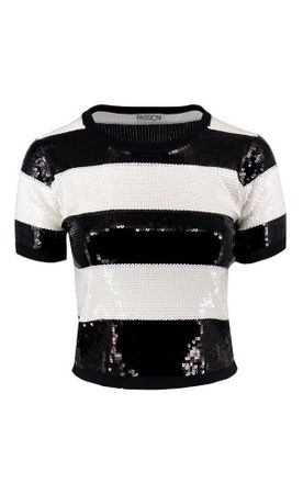 Passioni T-Shirt Pailleten Shirt