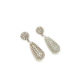 Au Printemps Paris Boucles doreilles pendantes &agrave; strass