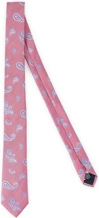 Au Printemps Paris Cravate imprim&eacute; en soie