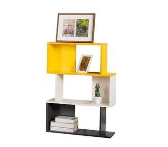 Generic Regal f&uuml;r Sammlerst&uuml;cke Mehrschichtiges B&uuml;cherregal, Kreative Einfache Regale, Wohnzimmer, Lagerregal, B&uuml;ro, Kombination B&uuml;roregal, Offene Ablagen(3 T