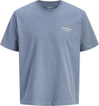 Jack & Jones Jjearchive Graphic Tee SS O-Neck Noos, Mirage Bleu, L Homme, Mirage Bleu, Large