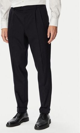 HUGO BOSS Anzughose H-Perin-263 50567532 Dunkelblau Tapered Fit