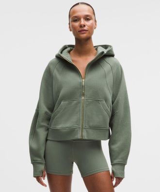 lululemon Sweat &agrave; capuche zipp&eacute; Scuba Oversized pour Femmes - Gold - Taille XL/2XL