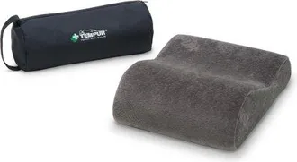 Tempur Tempur Coussin de voyage couleur gris 25 x 31 x 10/7 cm avec housse